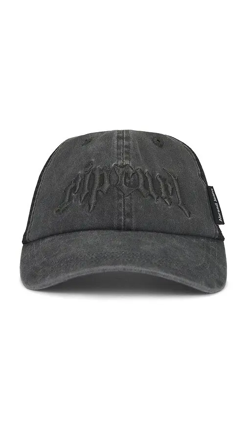 Abrand Denim X Rip Curl Bazza Metal Cap - Washed Black