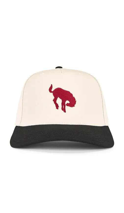 DARLIN Horse Cap - Cream & Red