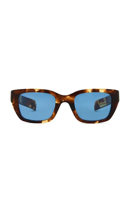 Bottega Veneta Acetate Sunglasses - Havana & Blue