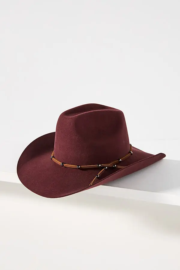 San Diego Hat Wool Rancher - Wine