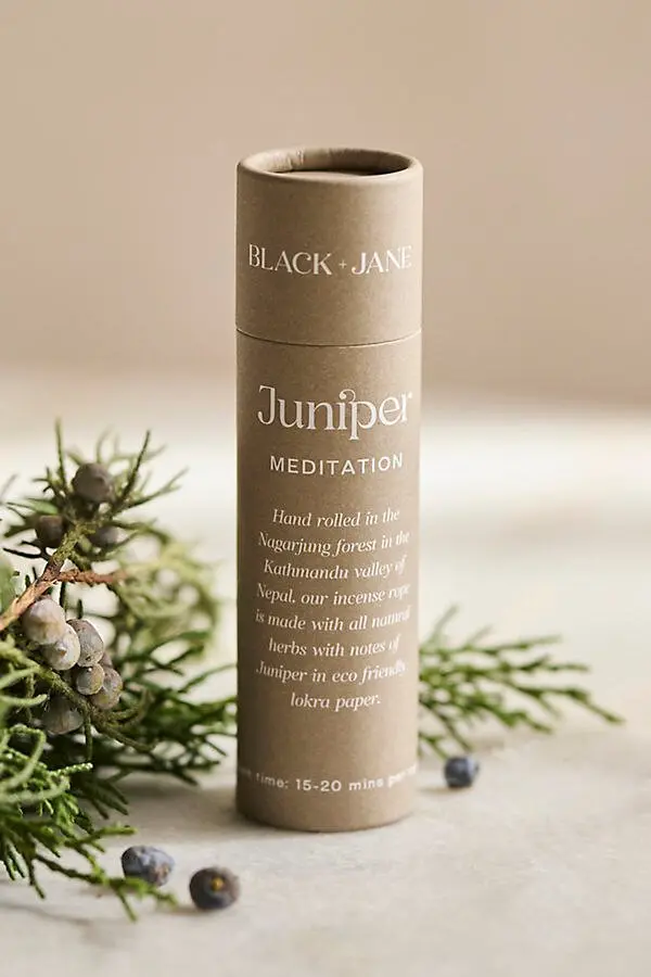 BLACK + JANE Meditation Cense, Juniper - Multi