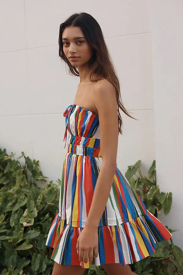 somerset mini dress The Collection By Anthropologie Strapless This piece embodies the HEARTLOOM brands New York based aesthetic The Somerset Mini Dress In