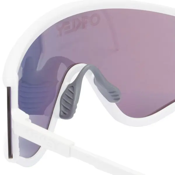 Oakley Muzm Eyeshade Sunglasses - White/prizm Road