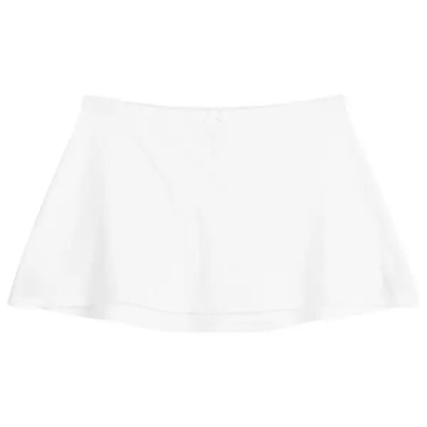 SKIMS Drop Needle Pointelle Mini Skirt - Snow