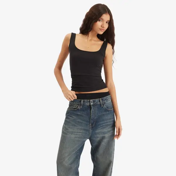 SKIMS Square Neck Tank Top