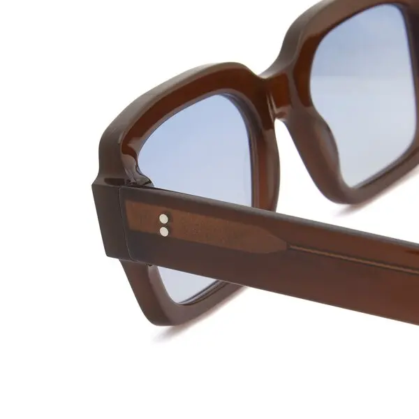 MONOKEL Apollo Square Sunglasses - Chocolate/blue