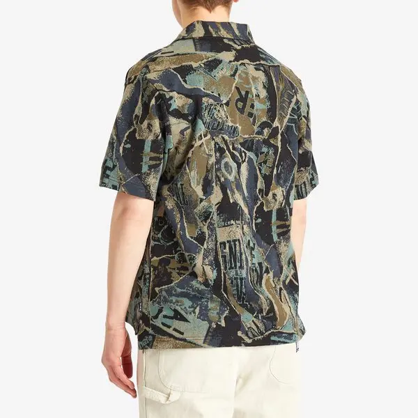 THISISNEVERTHAT Jacquard Pattern Shortsleeve Shirt