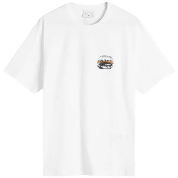 THISISNEVERTHAT Hamburger T-shirt - White