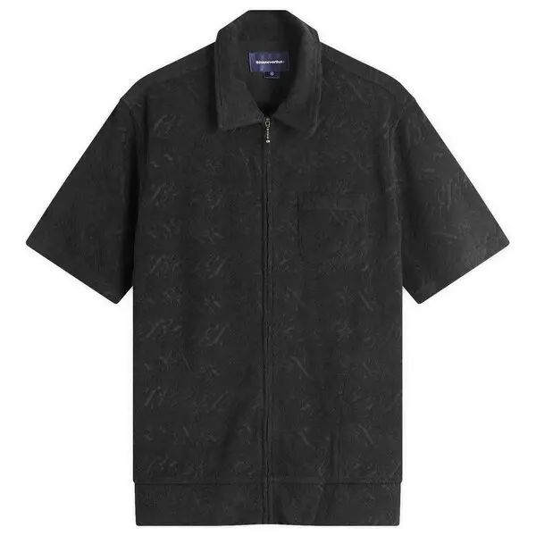 THISISNEVERTHAT Terry Shortsleeve Zip Shirt