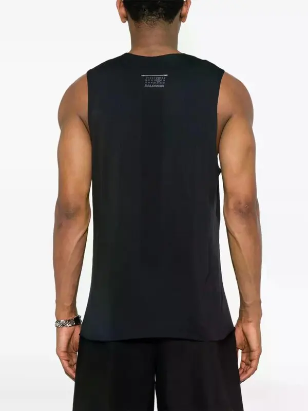 MM6 MAISON MARGIELA X SALOMON Numbers-motif Tank Top