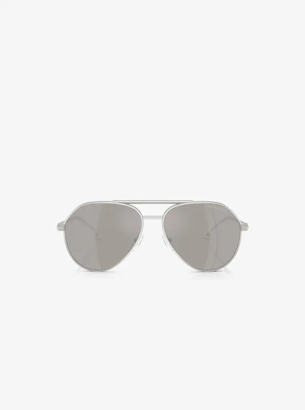 Michael Kors Brentwood Sunglasses In By - Silver