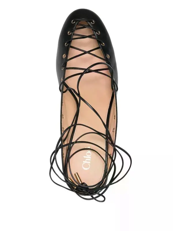 Chloé 60mm Ghillie Pumps