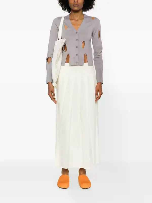 JW Anderson Slit Cardigan - Grey