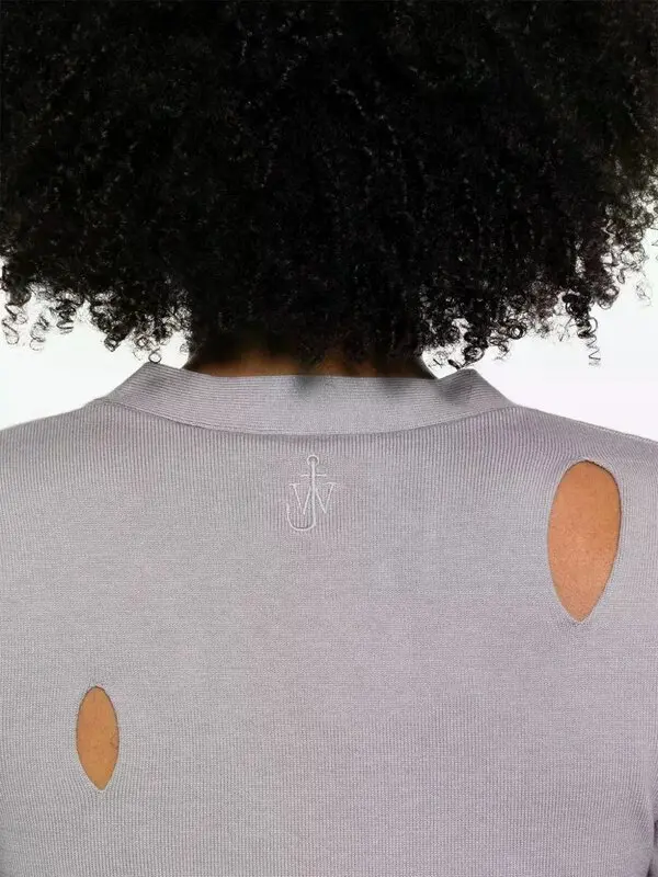 JW Anderson Slit Cardigan - Grey