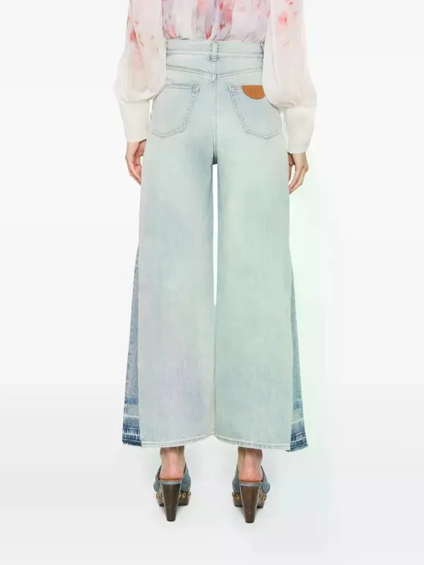 Chloé Logo-patch Jeans