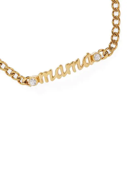 ALEX AND ANI Mama Curb Chain Bracelet