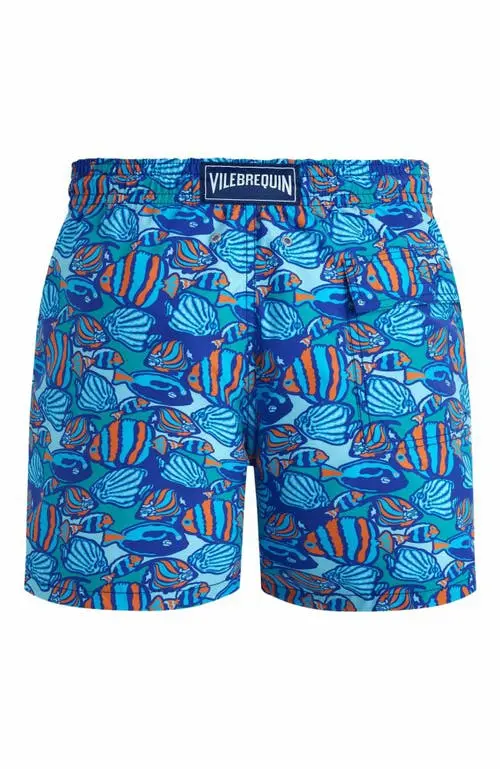 Vilebrequin Printed Swim Trunks - Marrakech