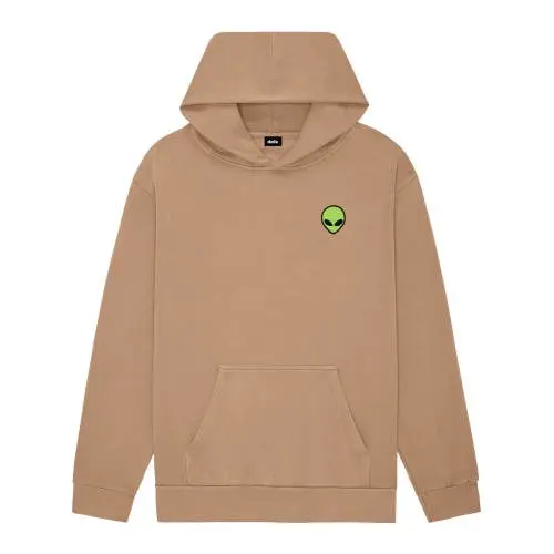 DALIX Relaxed Fit Midweight Hoodie - Camel