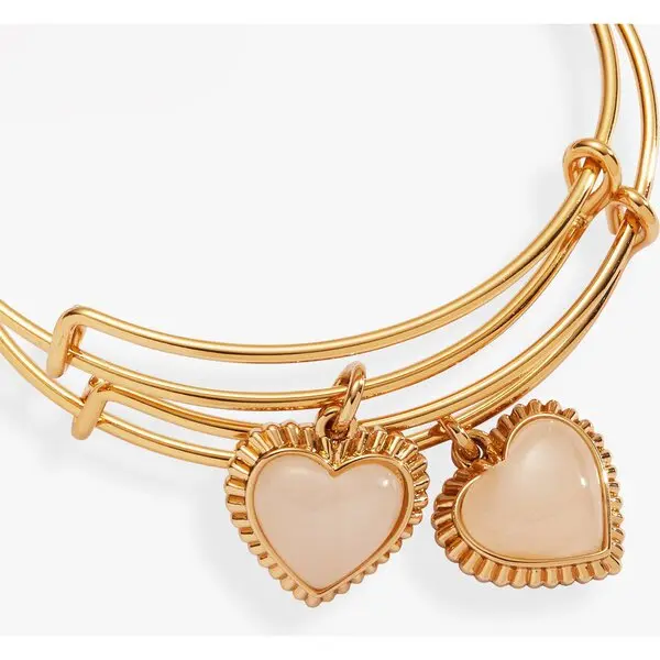ALEX AND ANI Mother & Daughter Bangle Set - Gold