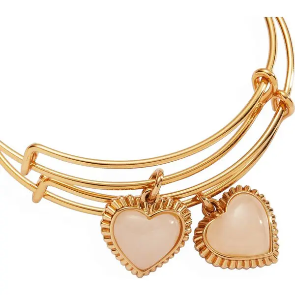 ALEX AND ANI Mother & Daughter Bangle Set - Gold