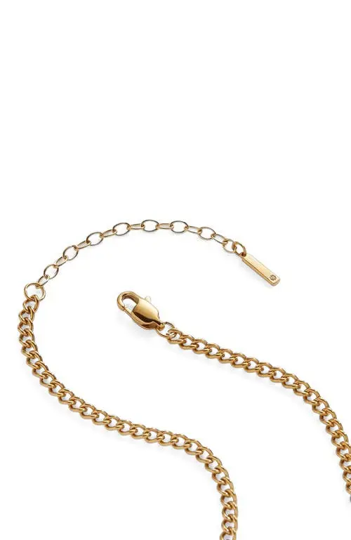 ALEX AND ANI Mama Curb Chain Necklace