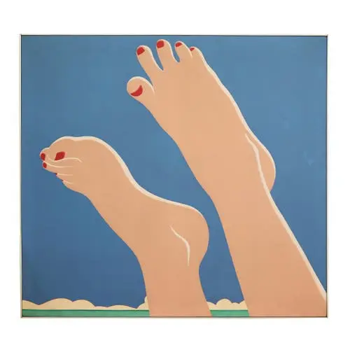 TOMBOLO Tom Wesselmannseascape #6' Beach Towel Top