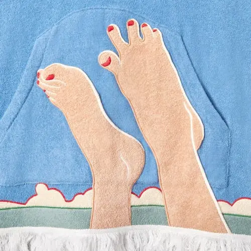 TOMBOLO Tom Wesselmannseascape #6' Beach Towel Top
