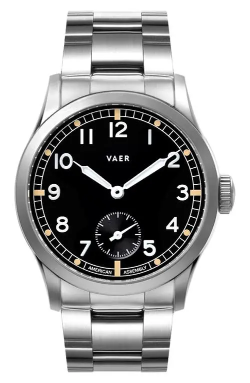 VAER C3 Dirty Dozen Bracelet Watch - Black