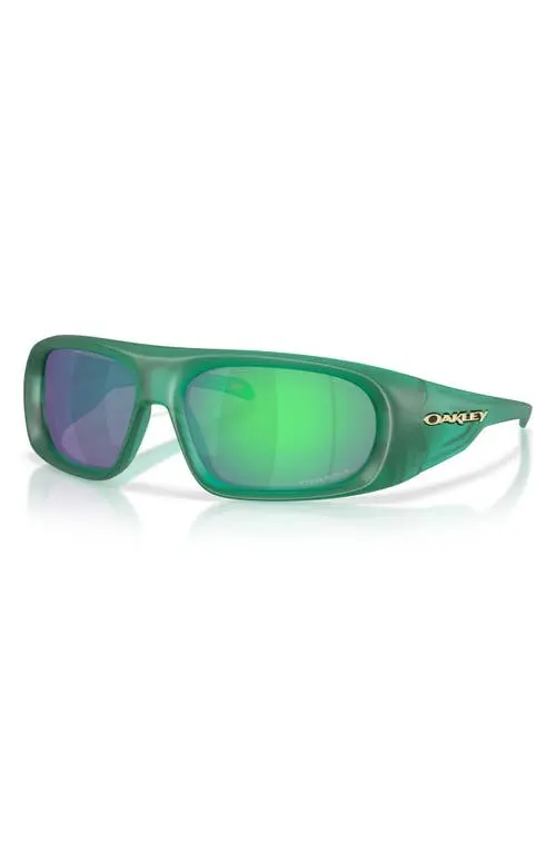 Oakley 61mm Prizm™ Shield Sunglasses - Dark Green
