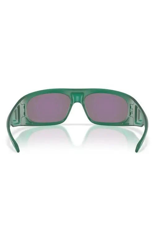 Oakley 61mm Prizm™ Shield Sunglasses - Dark Green