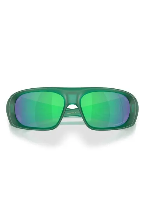 Oakley 61mm Prizm™ Shield Sunglasses - Dark Green