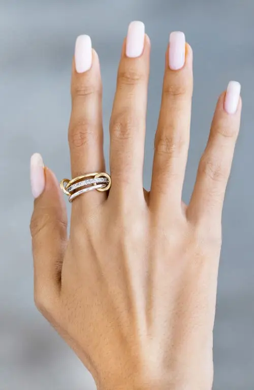 SPINELLI KILCOLLIN Tigris Sg Gris Diamond Stack Ring