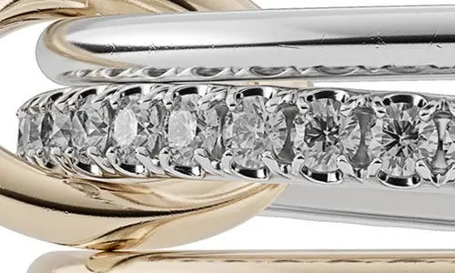 SPINELLI KILCOLLIN Tigris Sg Gris Diamond Stack Ring