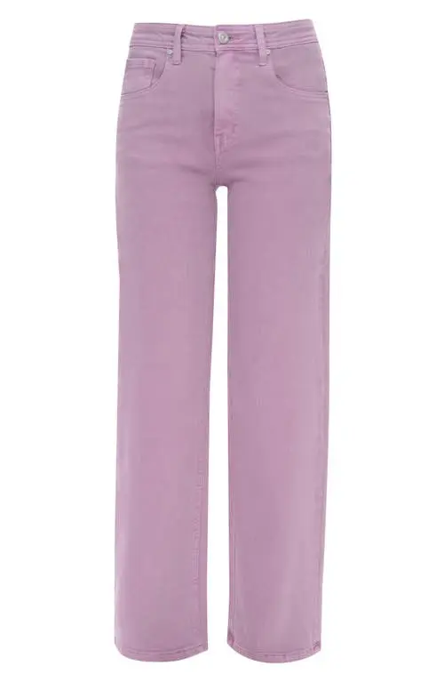 BAYEAS Flora High Rise Straight Jeans - Purple