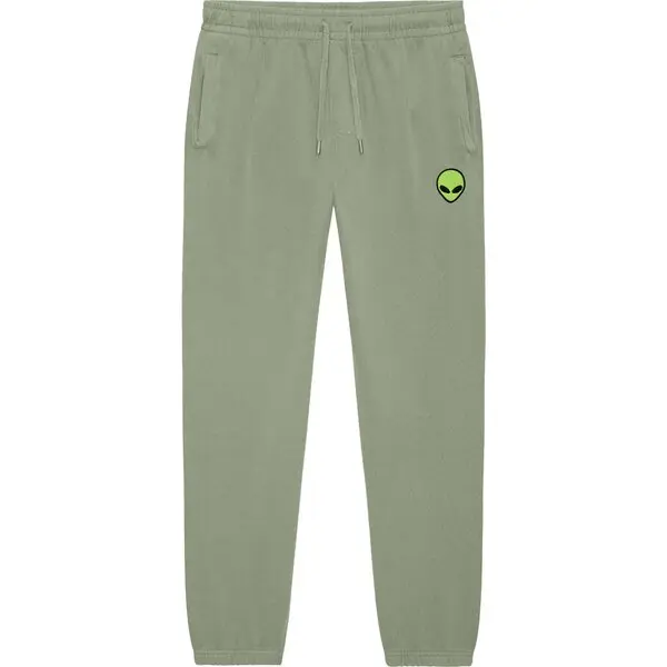 DALIX Alien Heavy Weight Fleece Sweatpant - Oil Green