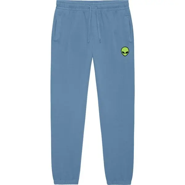 DALIX Alien Heavy Weight Fleece Sweatpant - Pebble Blue
