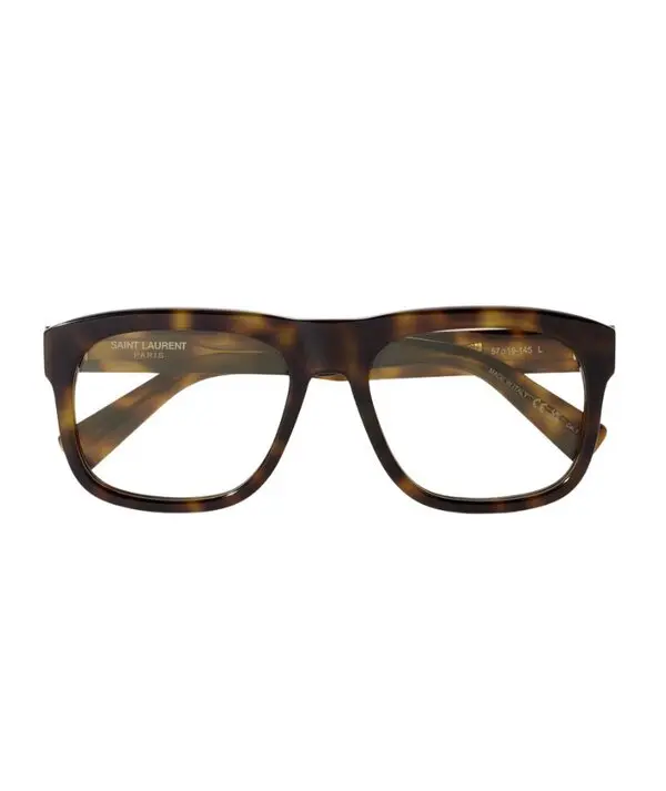 Saint Laurent Square-frame Sunglasses - Tortoiseshell