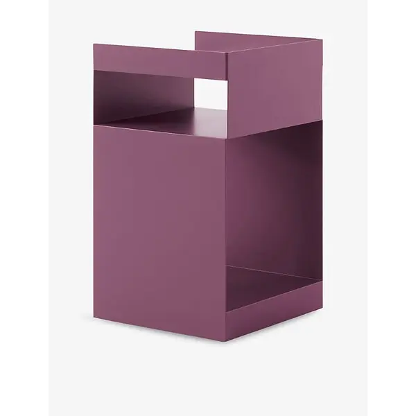 &TRADITION Rotate Sc73 Space Copenhagen 2022 Steel Side Table - Dark Plum