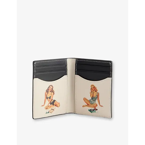 DUKE + DEXTER Dean Pin Up Leather Wallet