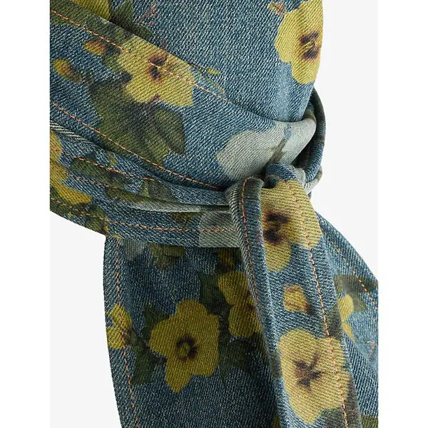 Levi'S X Denim Tears Floral-Print Durag - Multi | Editorialist