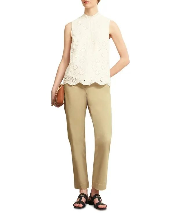 HOBBS LONDON Noa Chino Pants - Camel