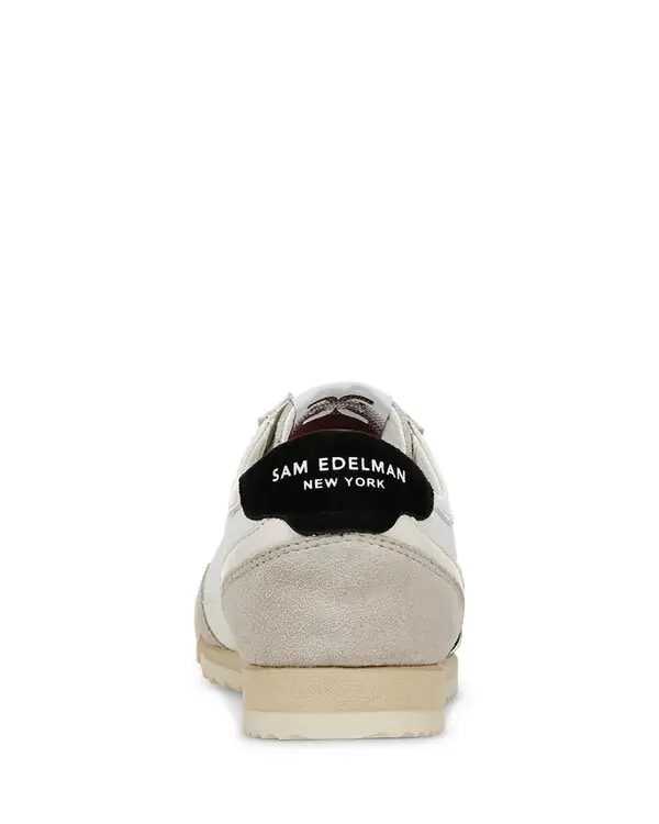 Sam Edelman Ivey Low Top Sneakers - Greige/white