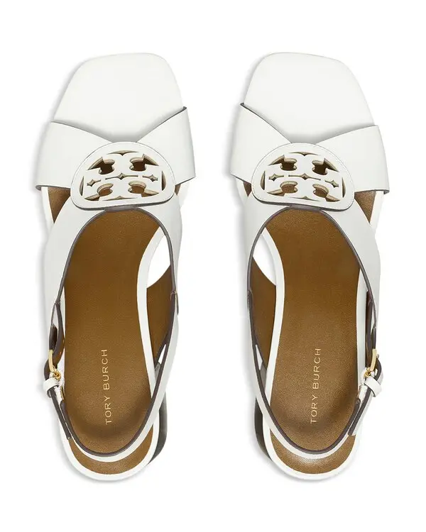 Tory Burch Miller High Heel Sandals - Cloud