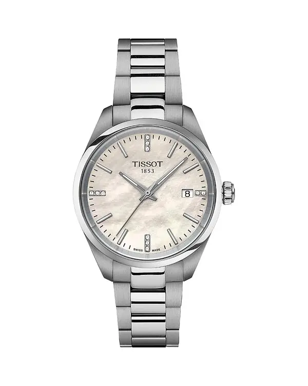 TISSOT Pr 100 34mm Watch - Mother Of Pearl/silver