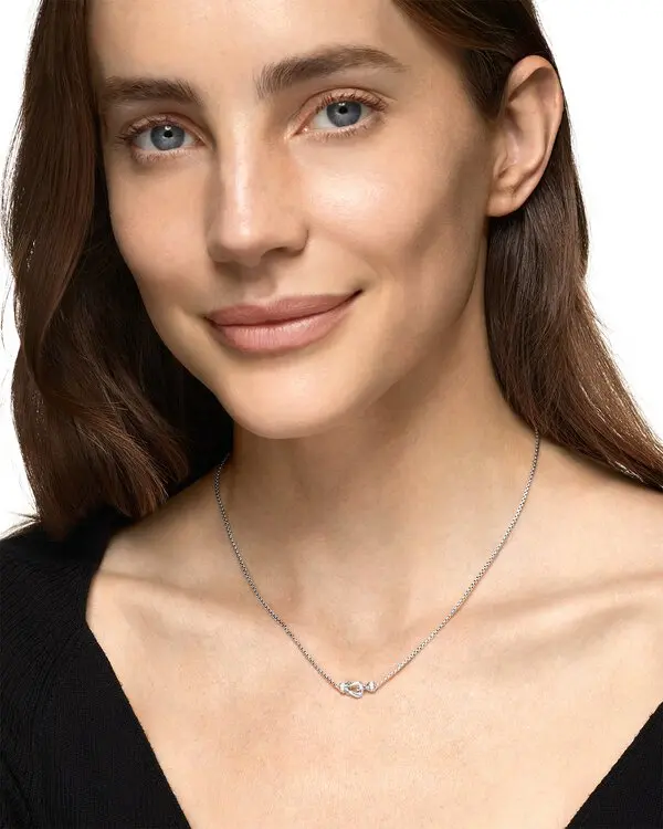 David Yurman Petite Buckle Necklace