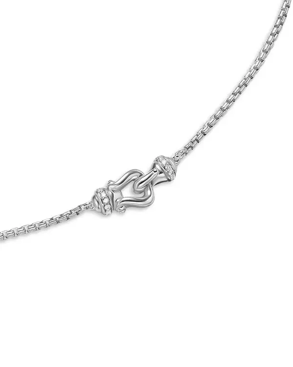 David Yurman Petite Buckle Necklace