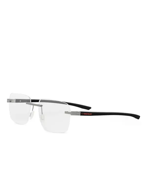 Tag Heuer Th50031u Eyeglasses - Silver