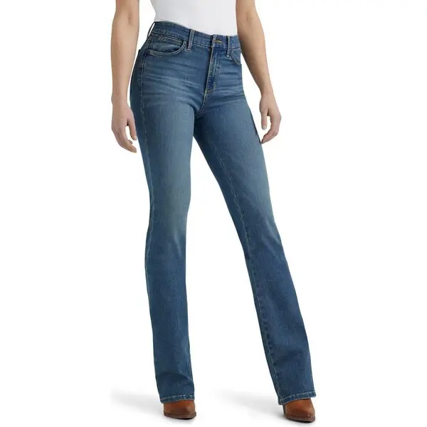 Wrangler High-rise Bootcut Jeans - Ada