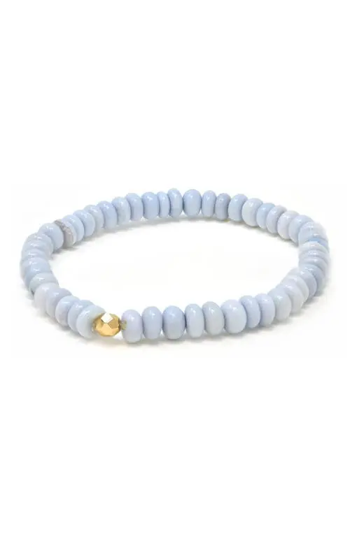Anzie Boheme Opal Beaded Stretch Bracelet - Purple
