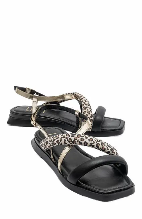 FOREVER & ALWAYS SHOES Leamil Leather Sandal